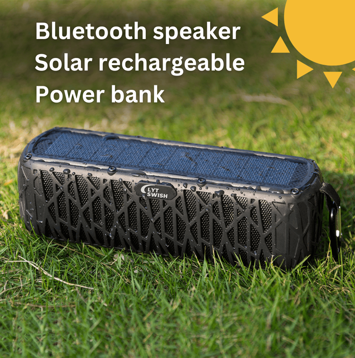 LYT-1 Solar Bluetooth Speaker / with Power-bank Function – Lytswish